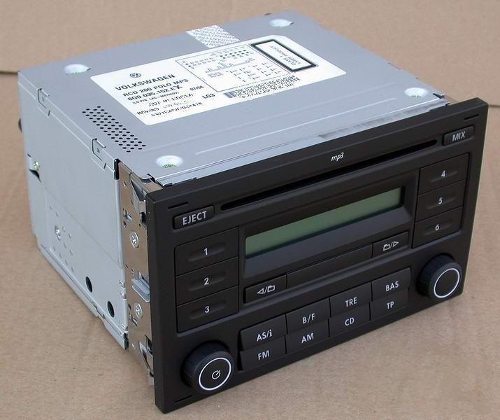 VW RCD 200 mp3 CD radio