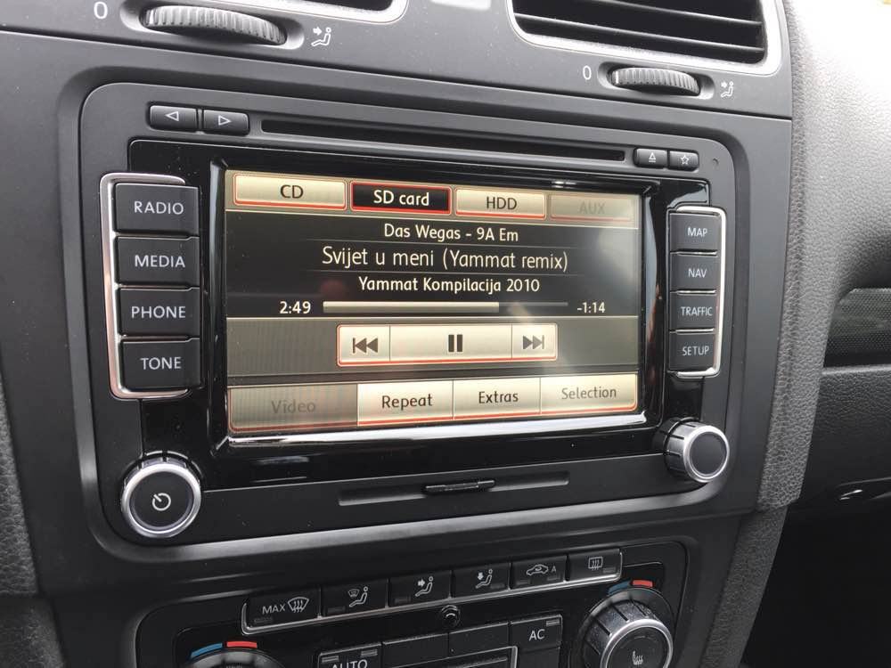 VW RNS 510 LED original