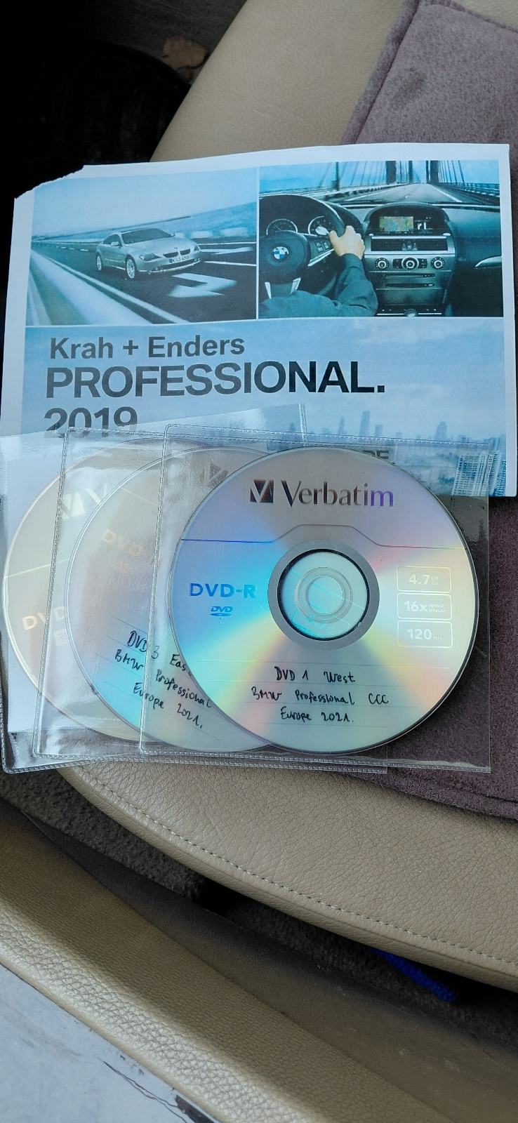 BMW DVD navigacija 2021