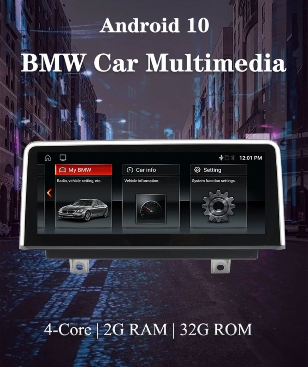 BMW M3 F80 M4 F82 F31 F32 F34 F36 ORIGINAL MULTIMEDIJA RADIO ANDROID