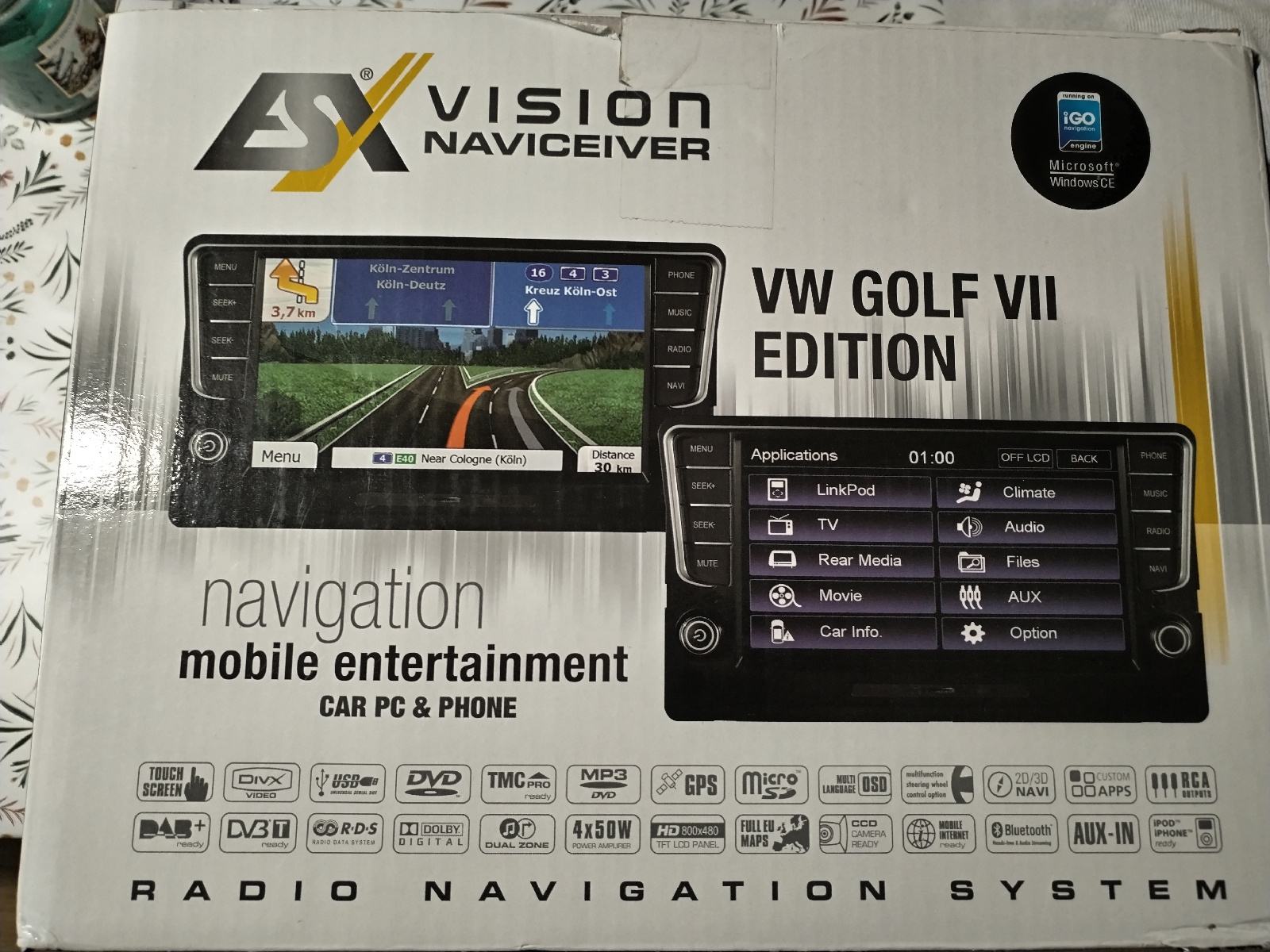 ESX VN810-VW-G7 multimedija i navigacija za Golf 7