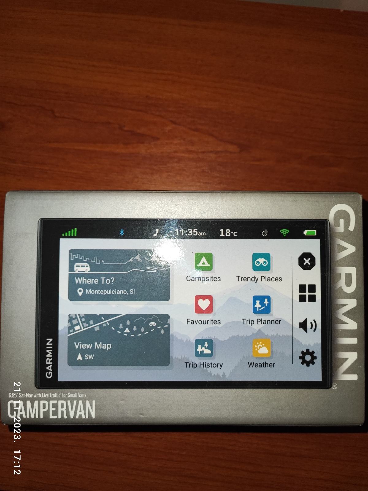 Garmin camperVan navigacija NOVO i NEKORIŠTENO