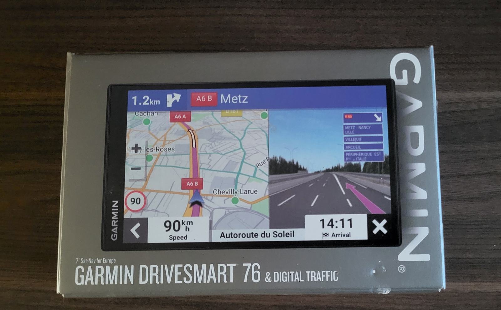 GARMIN DRIVESMART 76 MT-D Europe, kao nov pod garancijom + torbica!