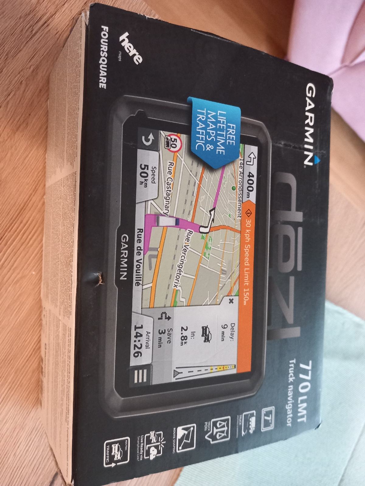 GARMIN navigacija za kamion 770 LMT###MOGUCA ZAMJENA###