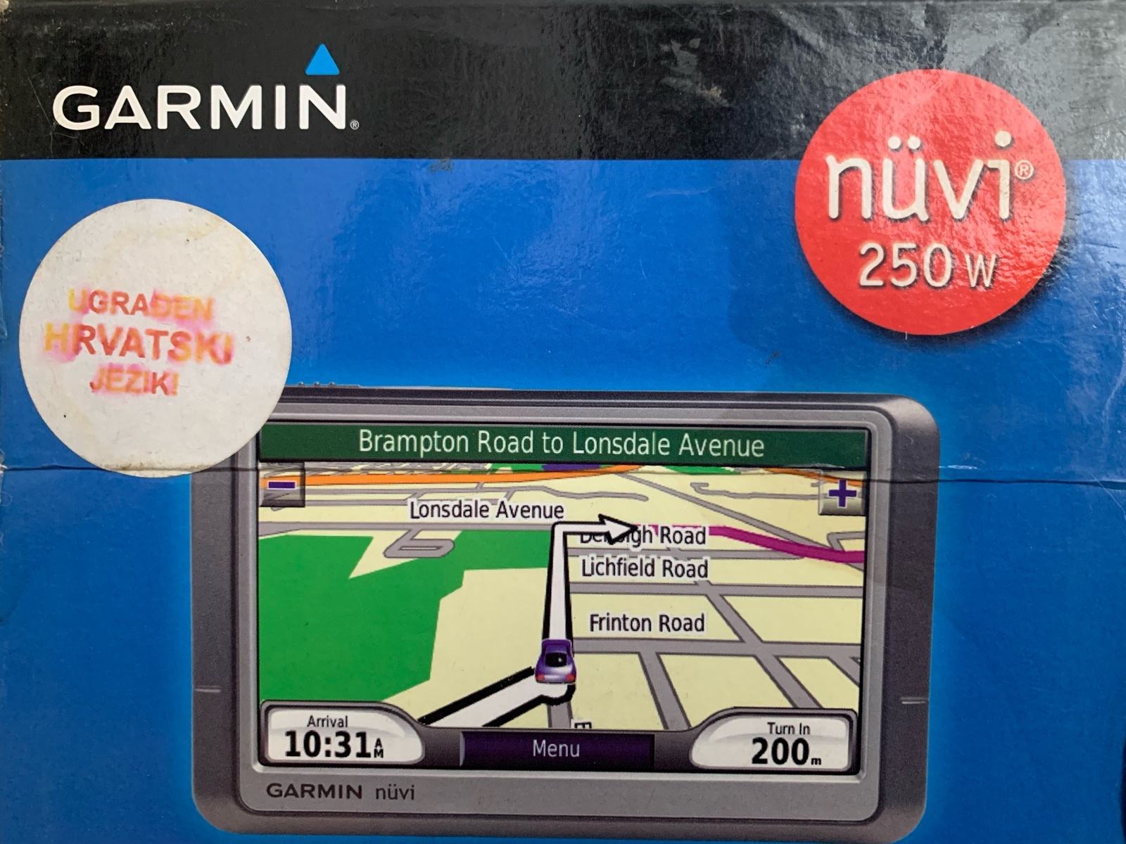 Garmin nuvi 250 W