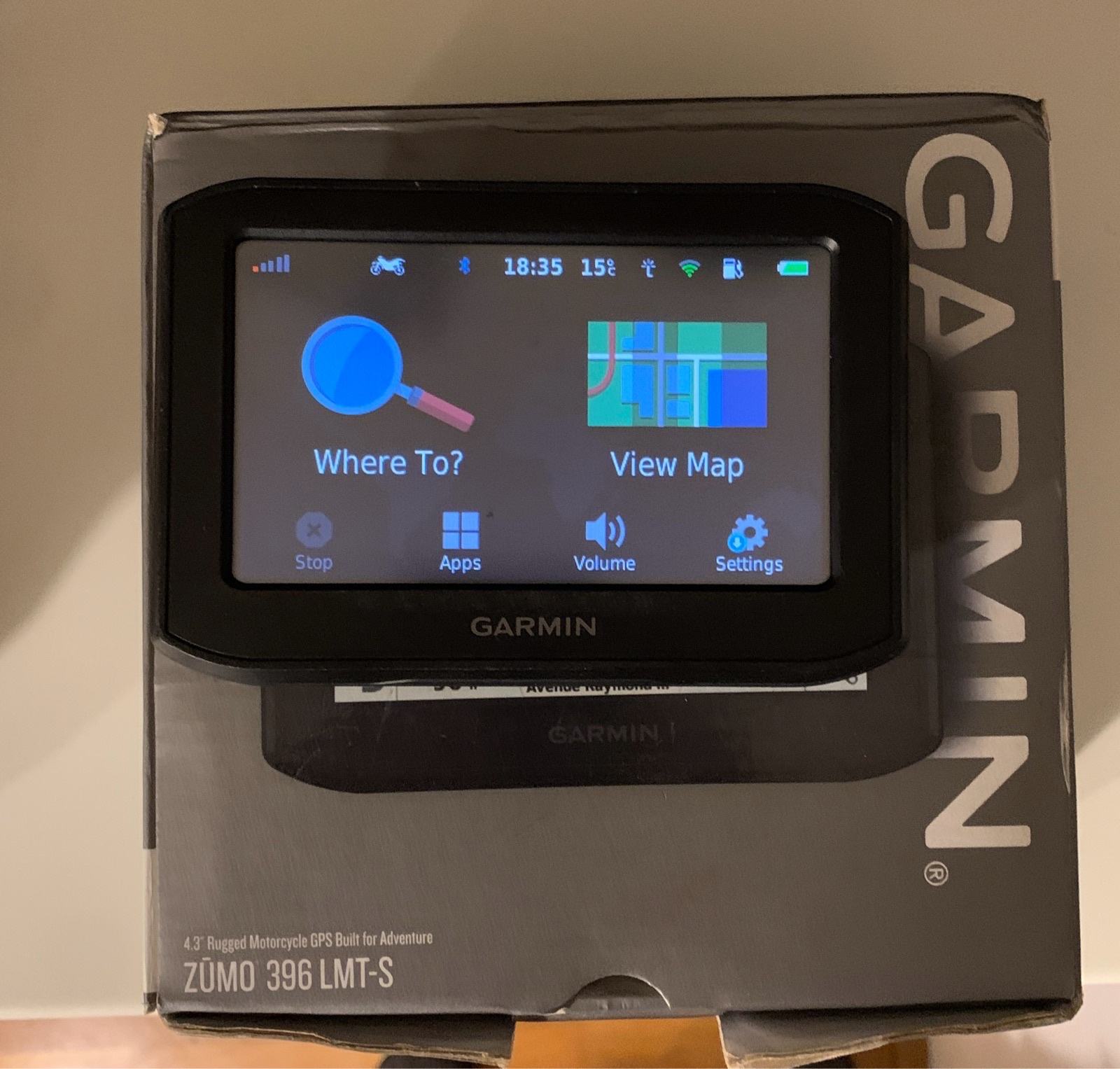 Garmin ZUMO 396 LMT-S, moto navigacija