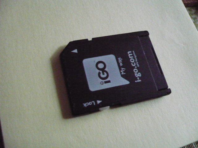 IGO SD card My WAY 2006