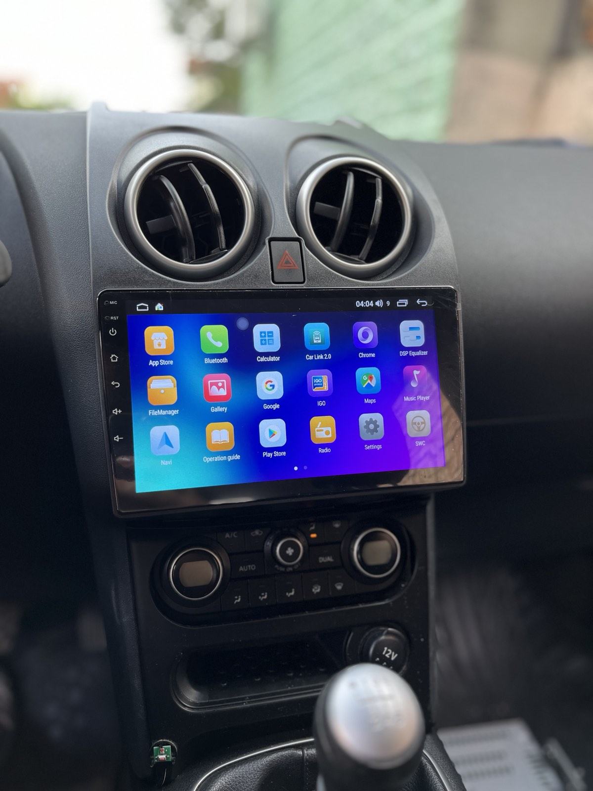 Kaskai j10 Qashqai Android Multimedija Navigacija Nissan 2GB