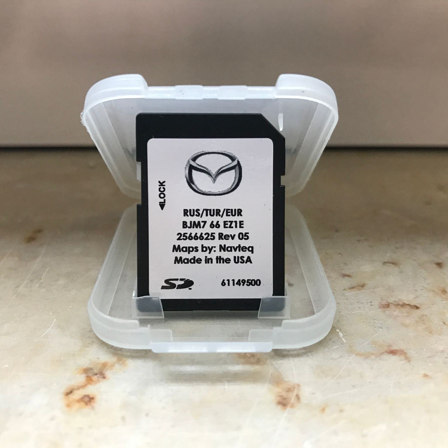 MAZDA SD CONNECT *2024/2025* NAVIGACIJSKA KARTICA