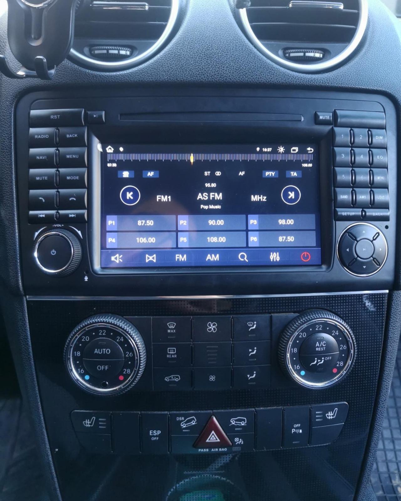 Mercedes Benz ML GL Klasa W164 ML300 Android Multimedija GPS 4GB