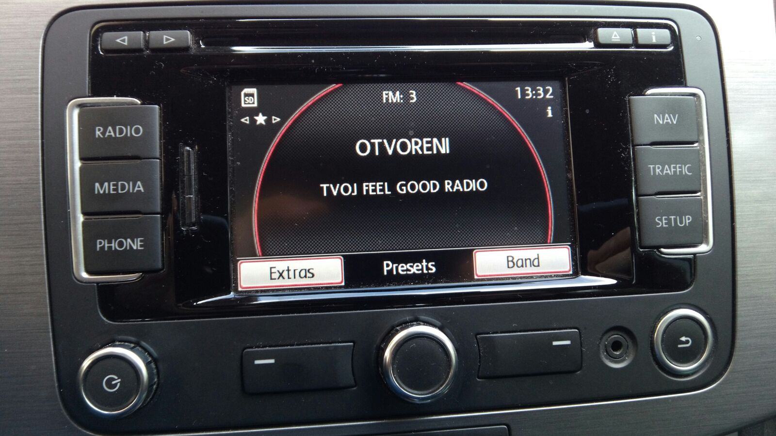 Original VW RNS 315 EU navigacija, Europe East i West karte