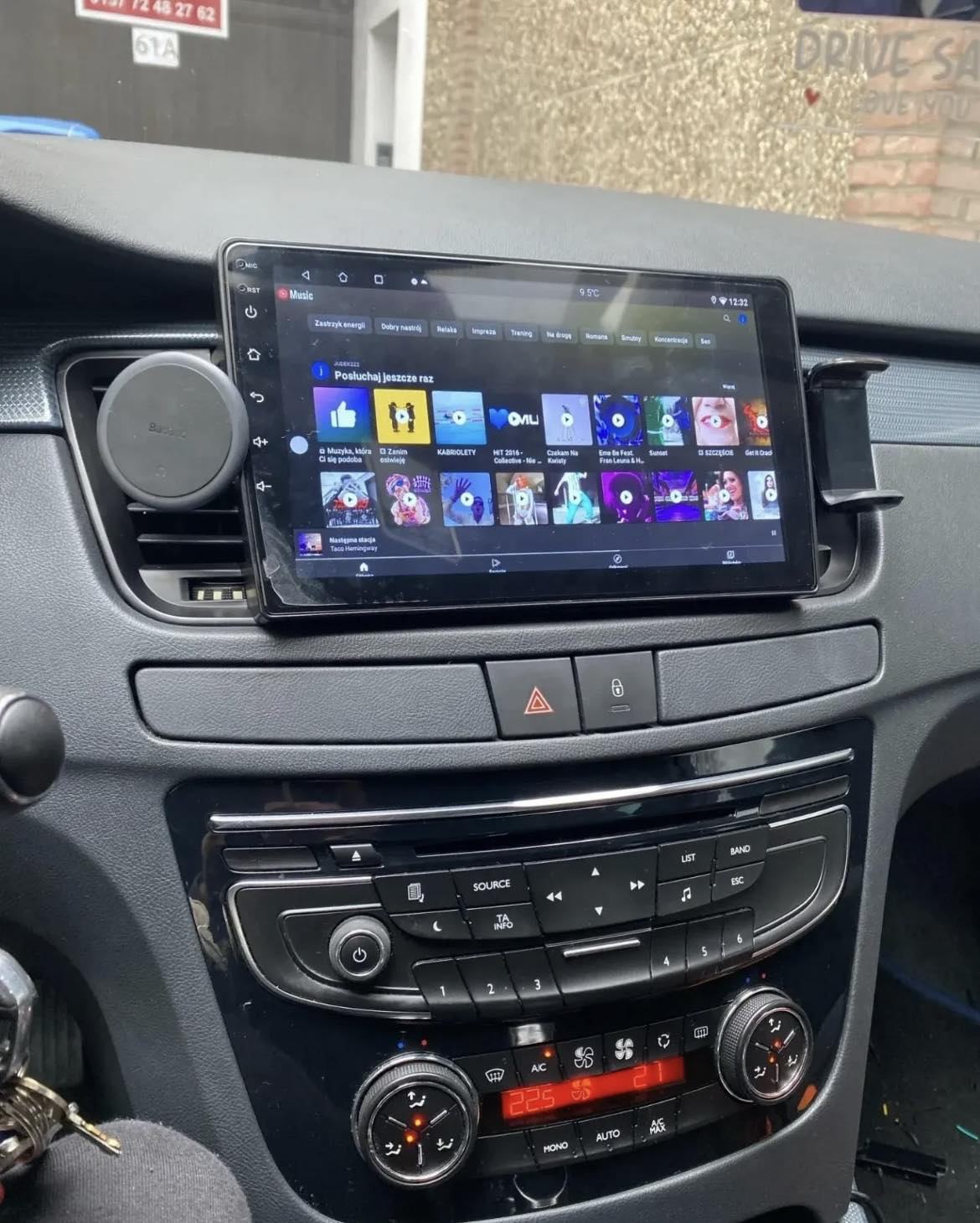 Peugeot 508 Android Multimedija GPS radio navigacija