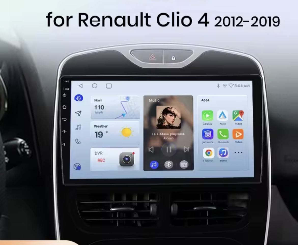 Renault CLIO 4 2012-2019 original multimedija android PARKING KAMERA