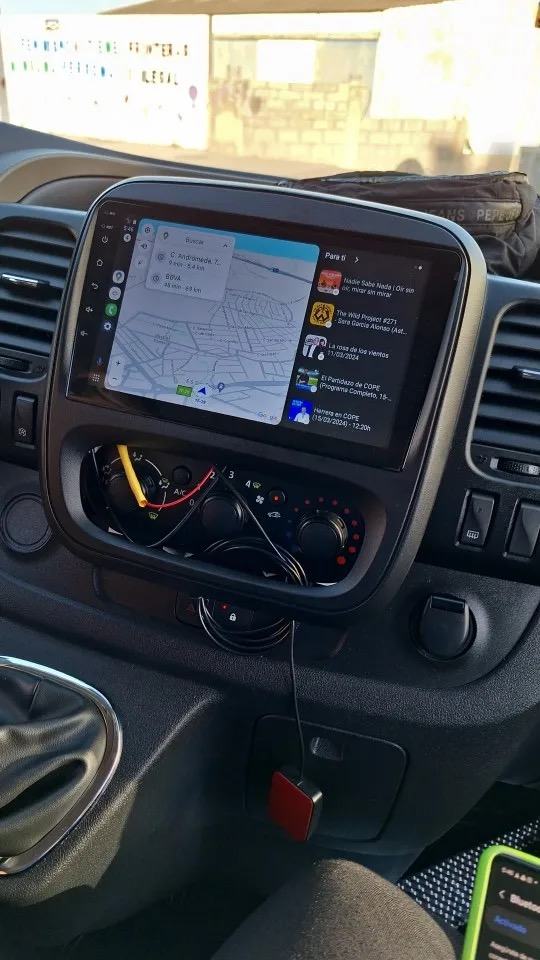 Renault Trafic 2015-2019 Android Multimedija Navigacija 4GB