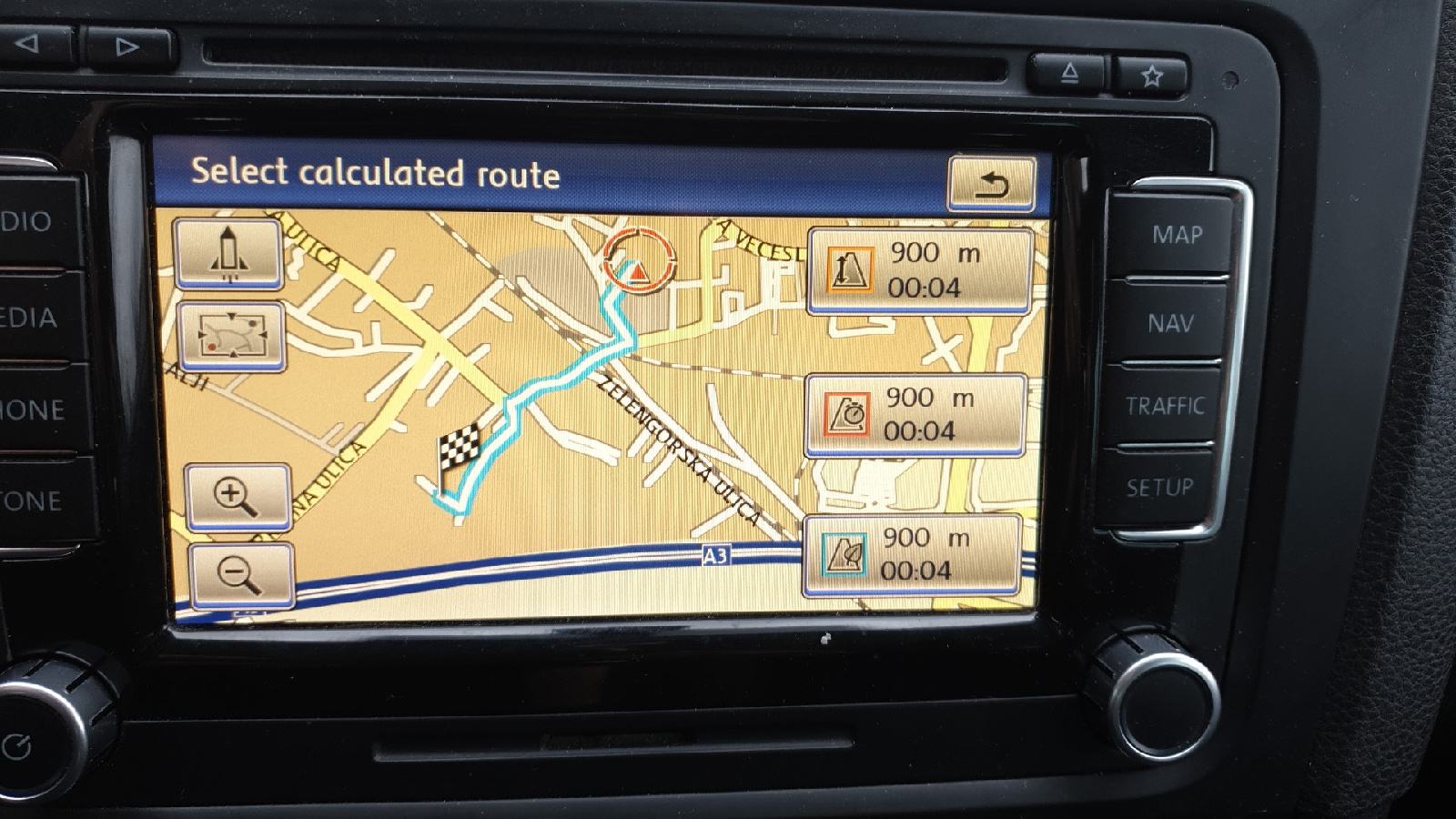 RNS 510 NAVI DVD CENTRALNA EUROPA