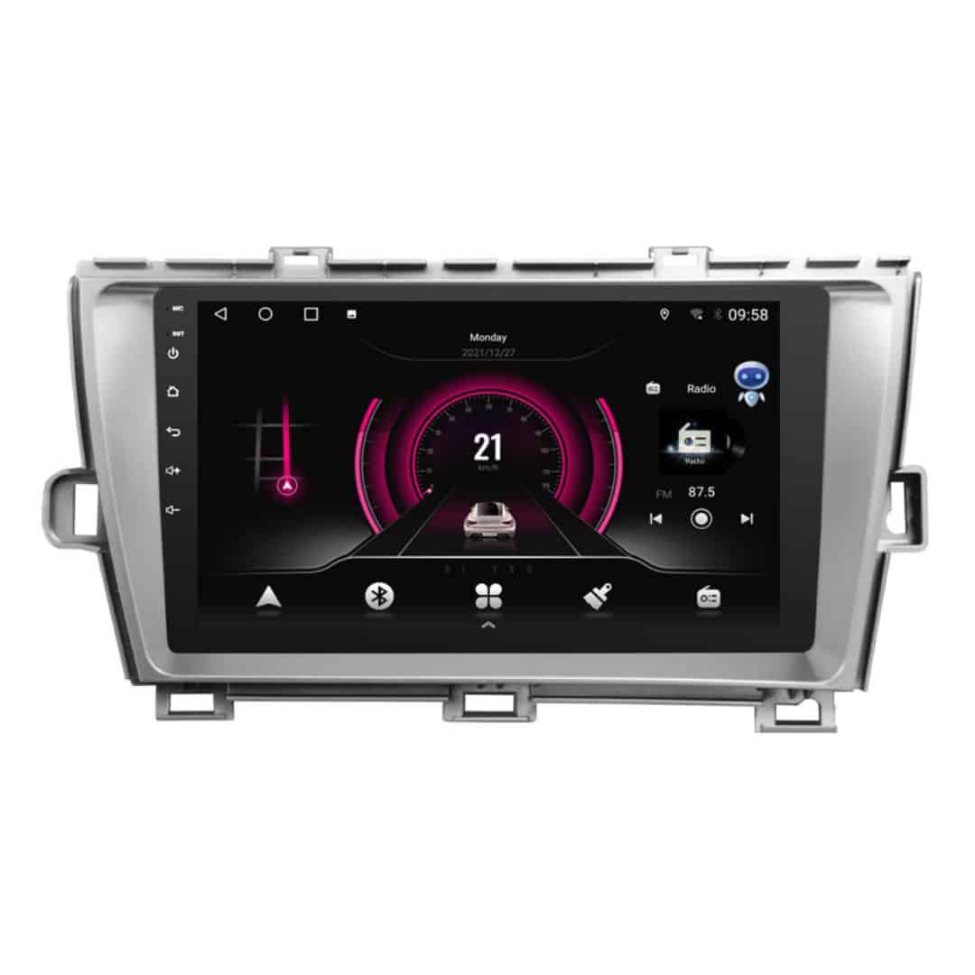 TOYOTA Prius (2009 - 2015) Android - Multimedija - Navigacija 9 WT-DT