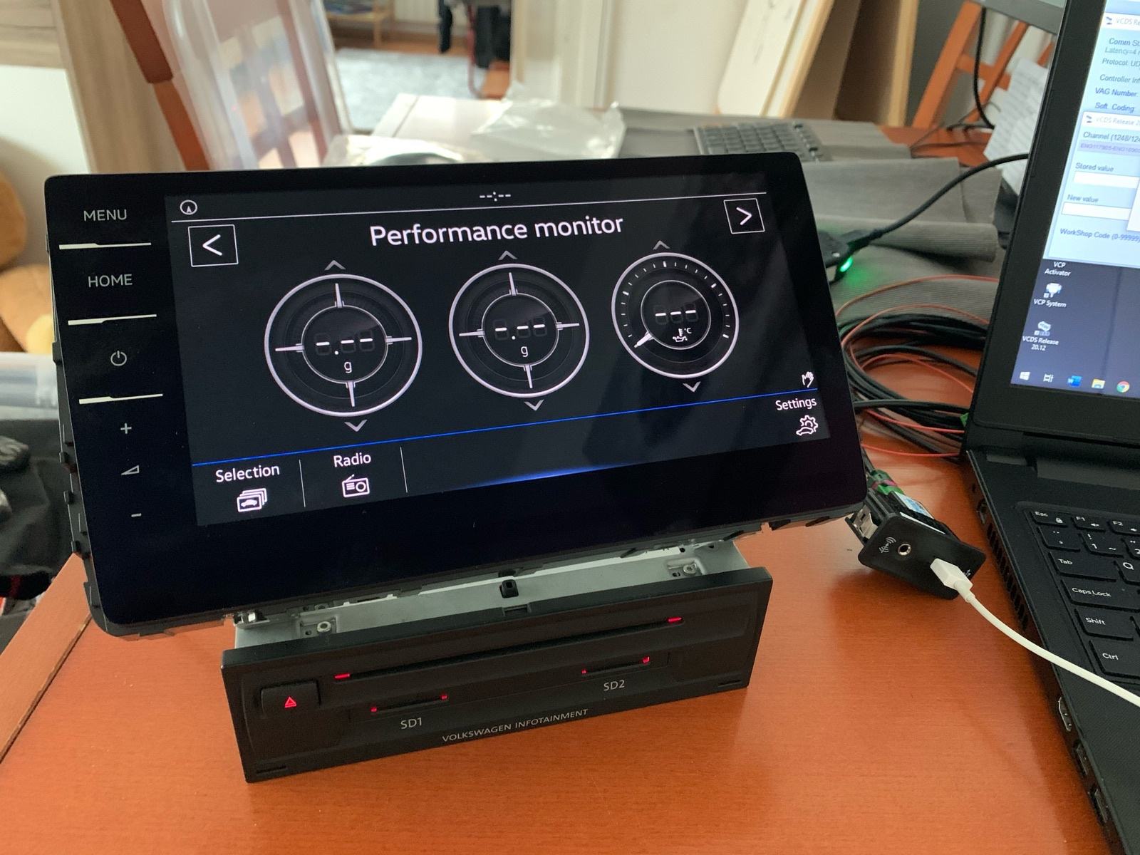 VW Discover Pro mib2.5 - multimedija