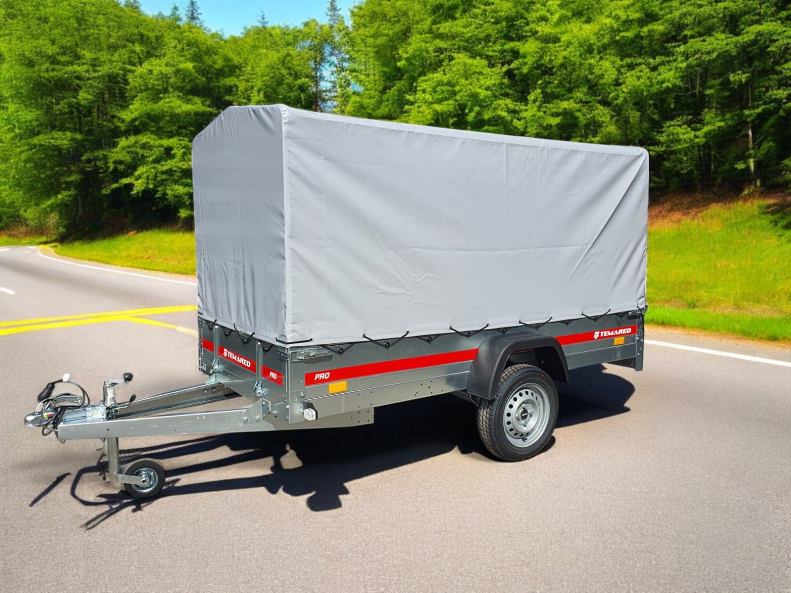 AUTO PRIKOLICA SA CERADOM (264x126x145 cm) - 750 kg