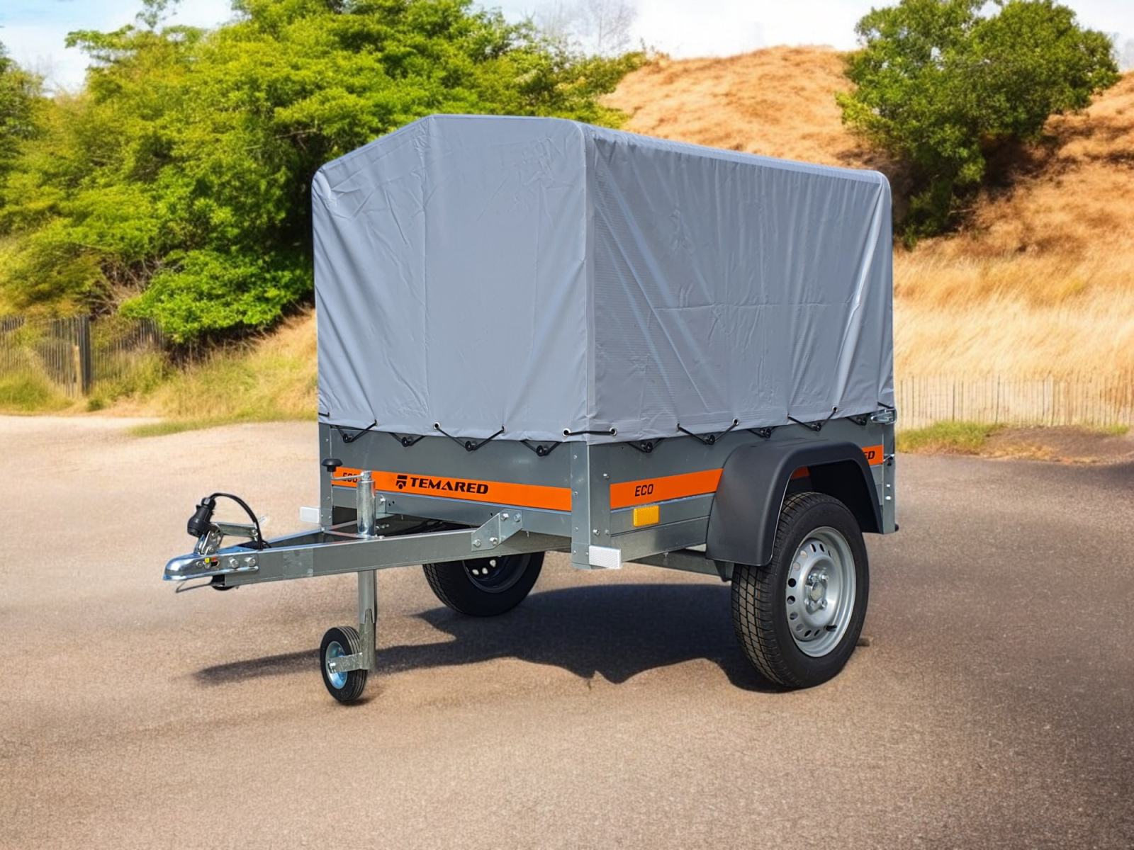 Auto prikolica TEMARED ECO 1510 (147x106x110 cm) 750 kg