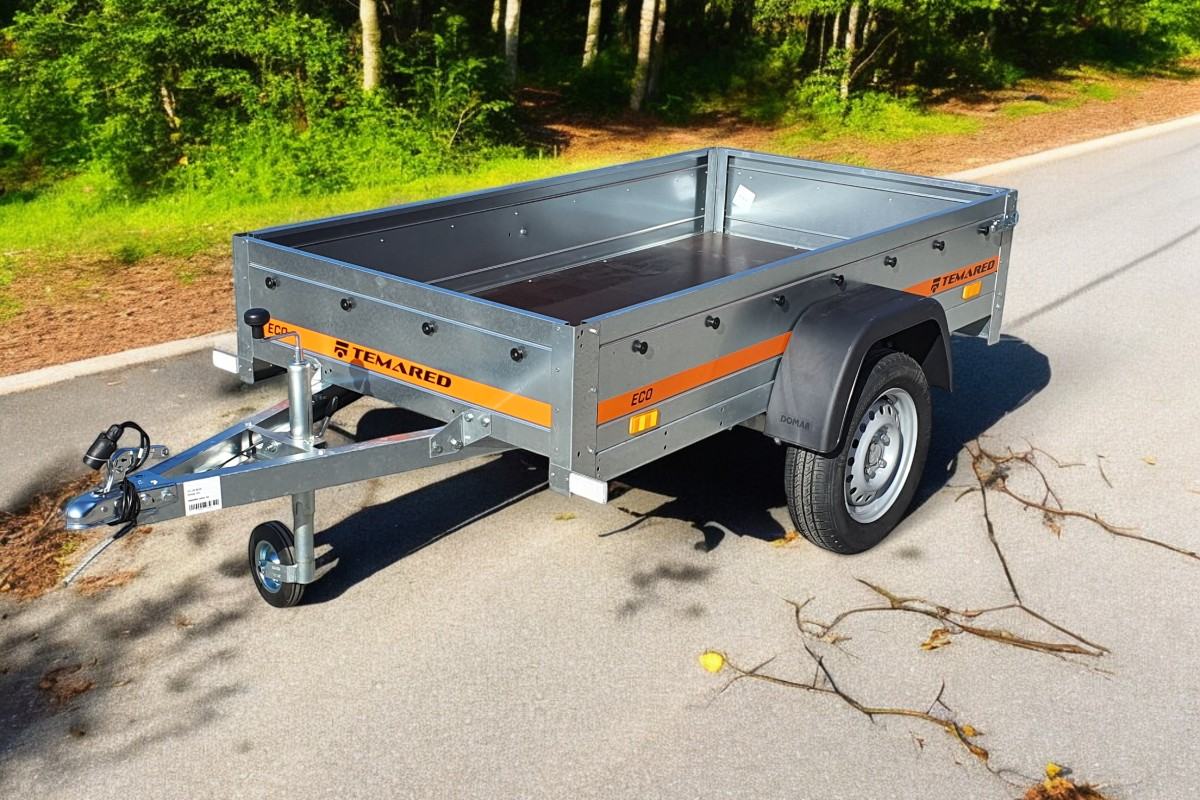 Auto prikolica Temared ECO 2010 (200x106x30 cm) 750 kg
