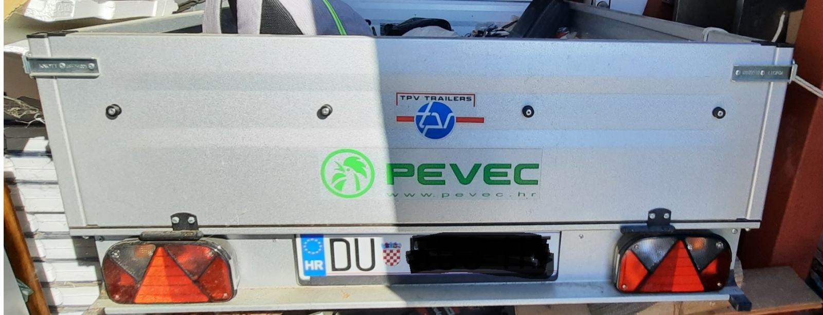 NOVO!!! AUTO PRIKOLICA TPV EUC - D/Š/V(mm):3560/1680/860 - max. 750 kg