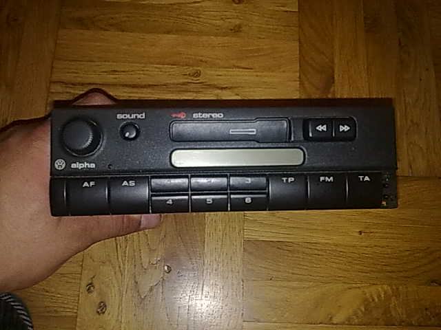 Auto radio kasetofon VW Alpha Blaupunkt