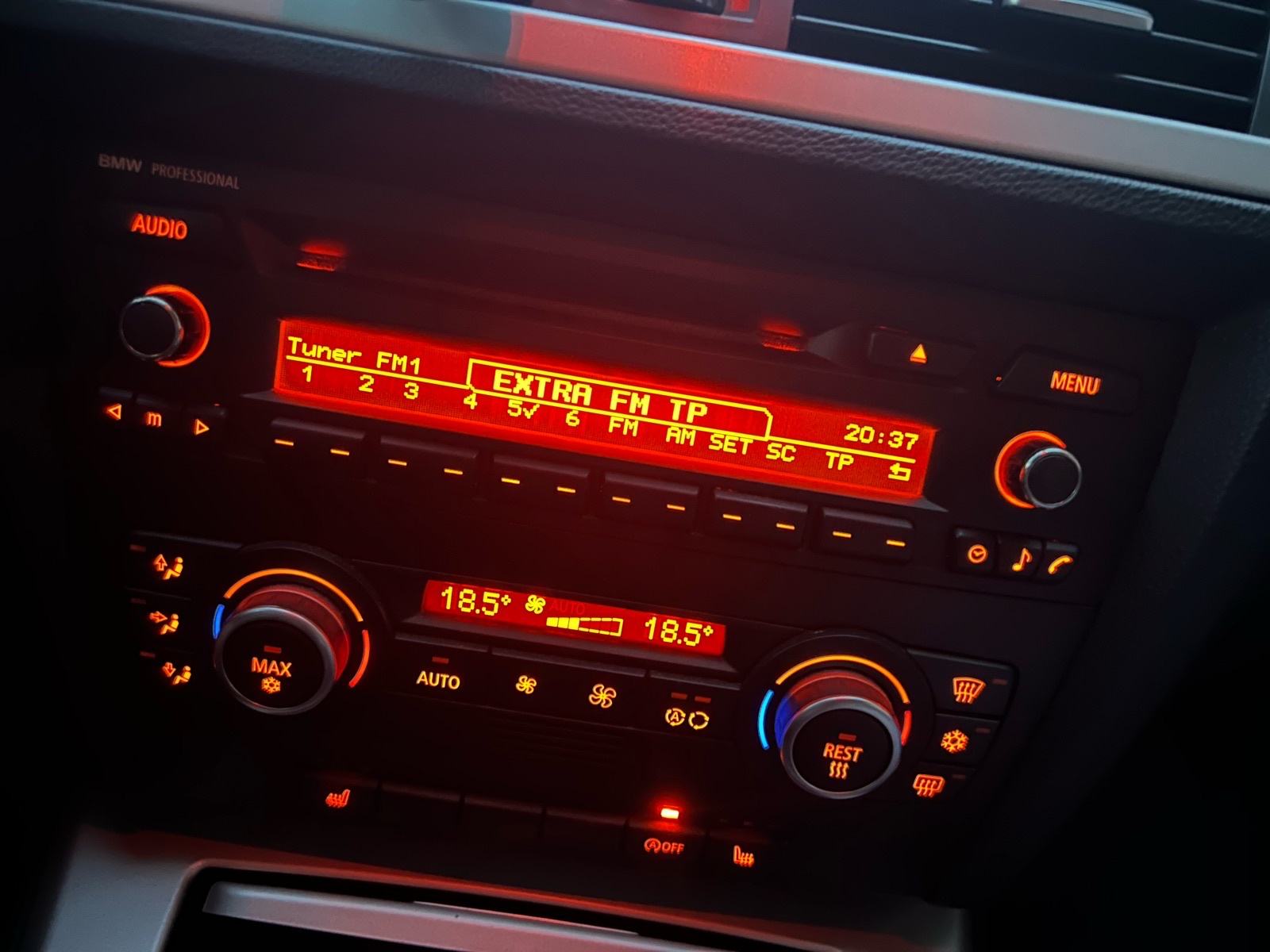 BMW radio Professional e90