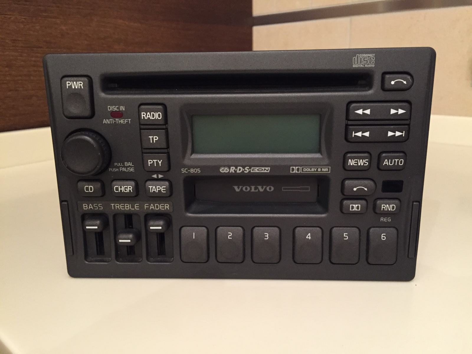 Volvo S40, V40 original 2 DIN autoradio HU805