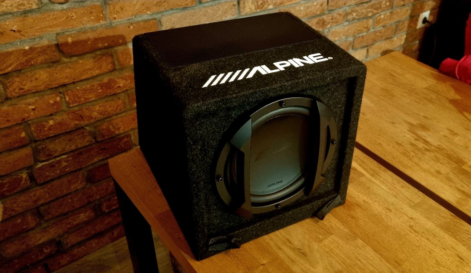 Alpine subwoofer SWE 815