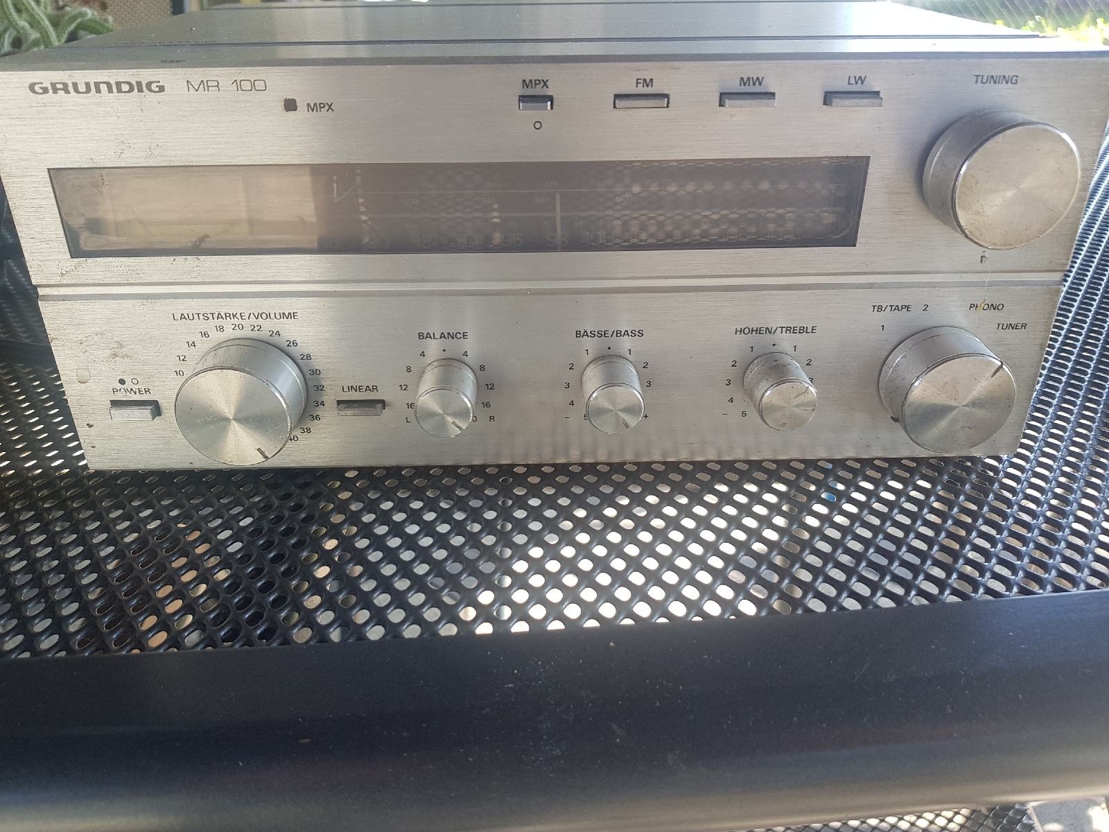 Grunding tuning MR 100
