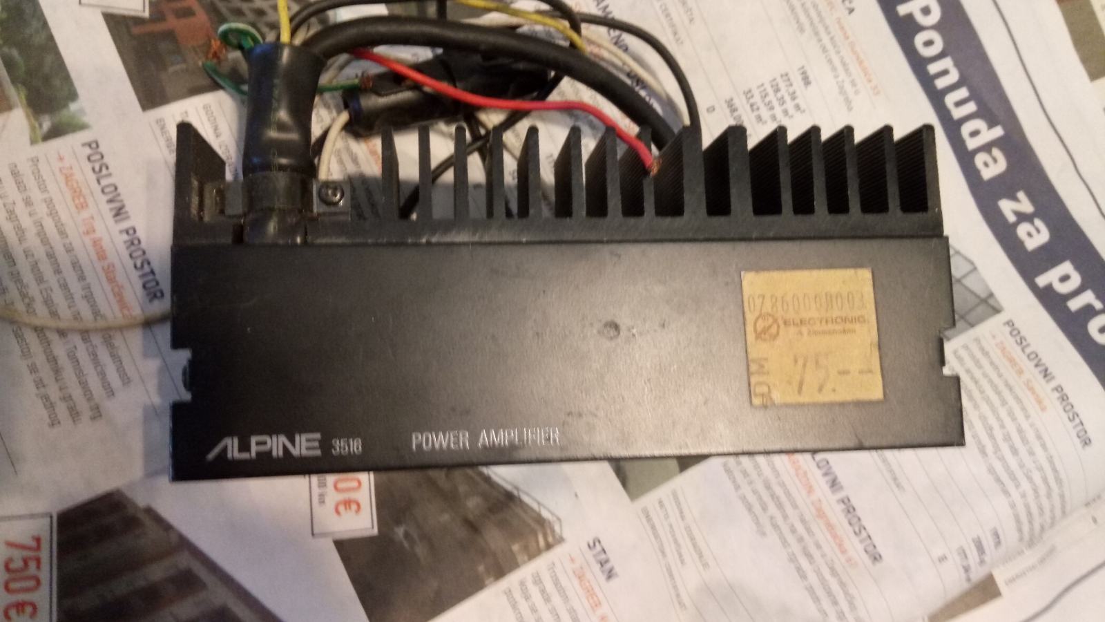 Pojačalo ALPINE 3516
