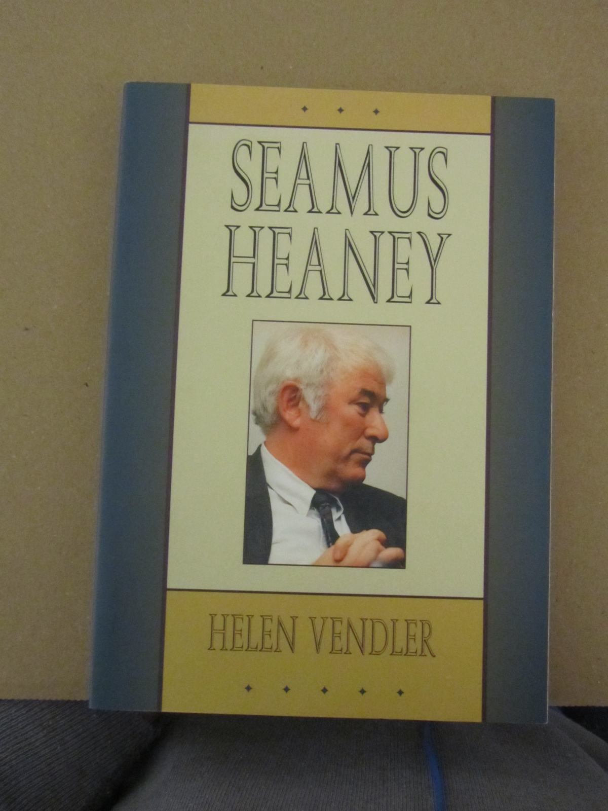 Helen Vendler-Seamus Heaney (NOVO)