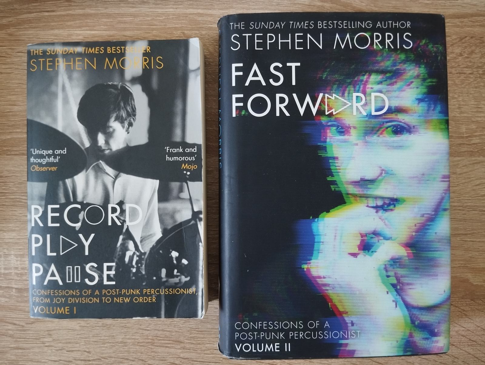 S. Morris: RECORD PLAY PAUSE / FAST FORWARD - JOY DIVISION / NEW ORDER