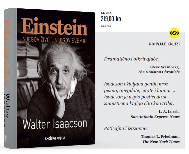 Walter Isaacson - Einstein knjiga nova