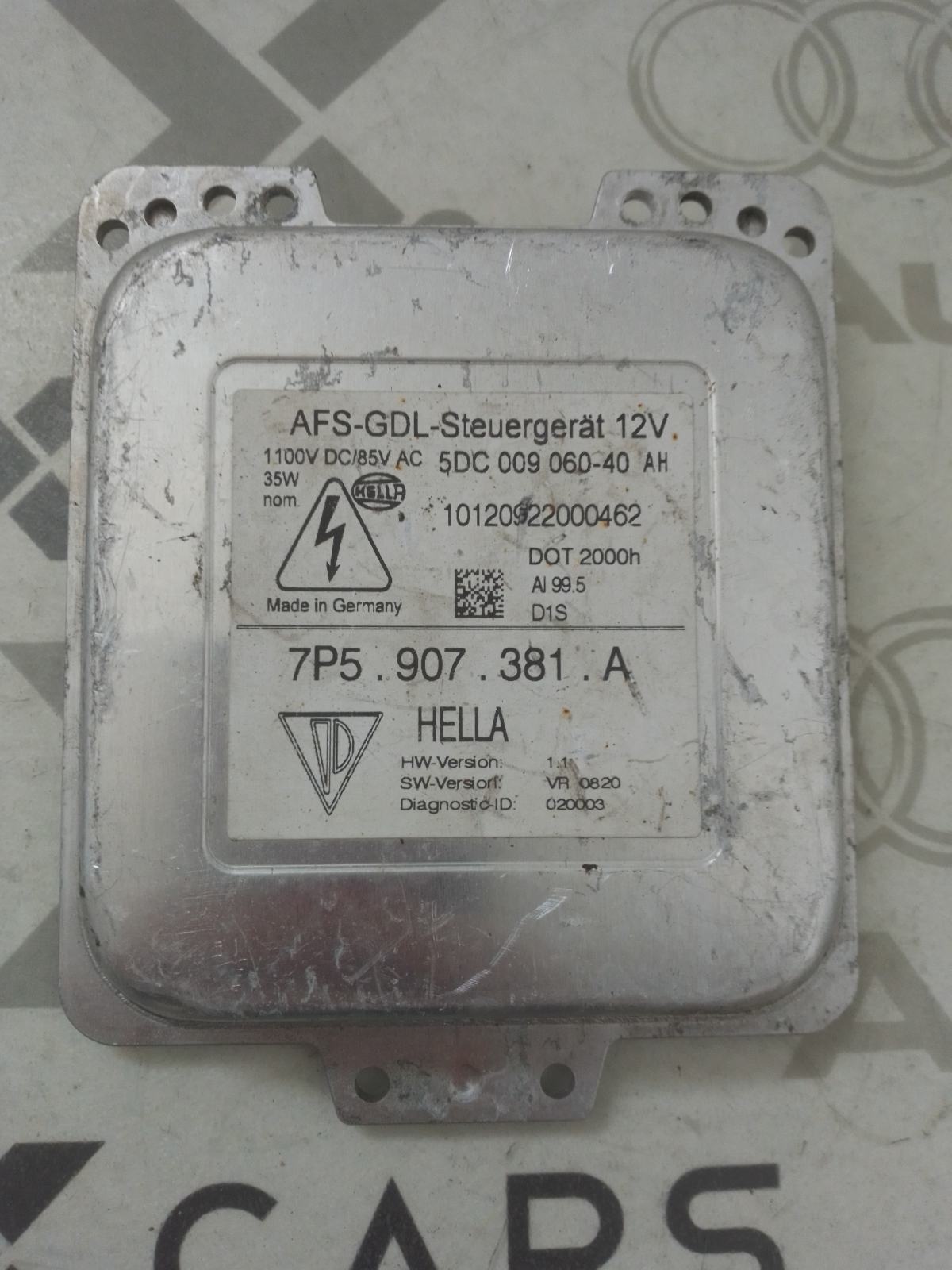 7P5907381A MODUL FARA