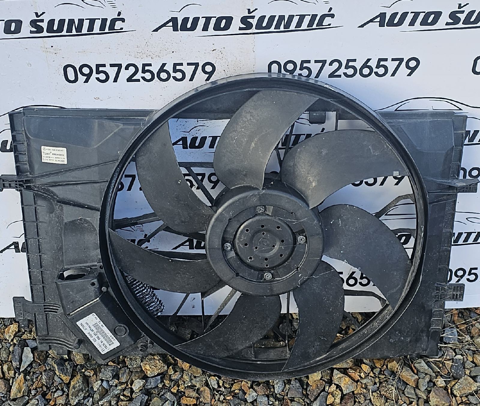 A2035000193 VENTILATOR MOTORA W203 C KLASA MERCEDES