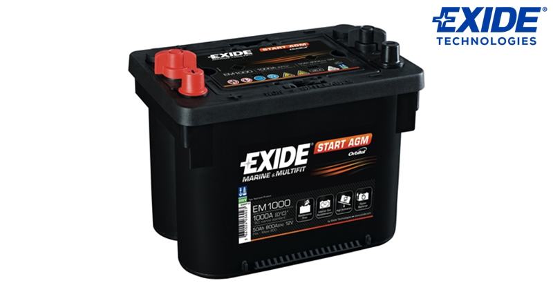 Akumulator Exide Marine Start AGM 50Ah L+ 800A (EN)