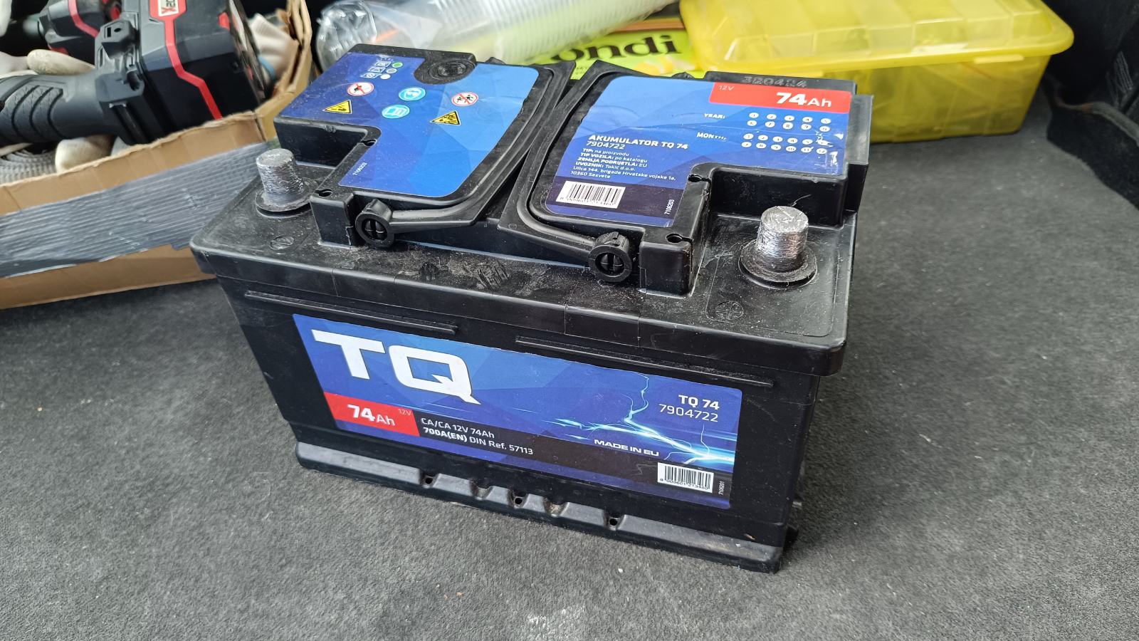 Akumulator TQ 12V 74AH 700A