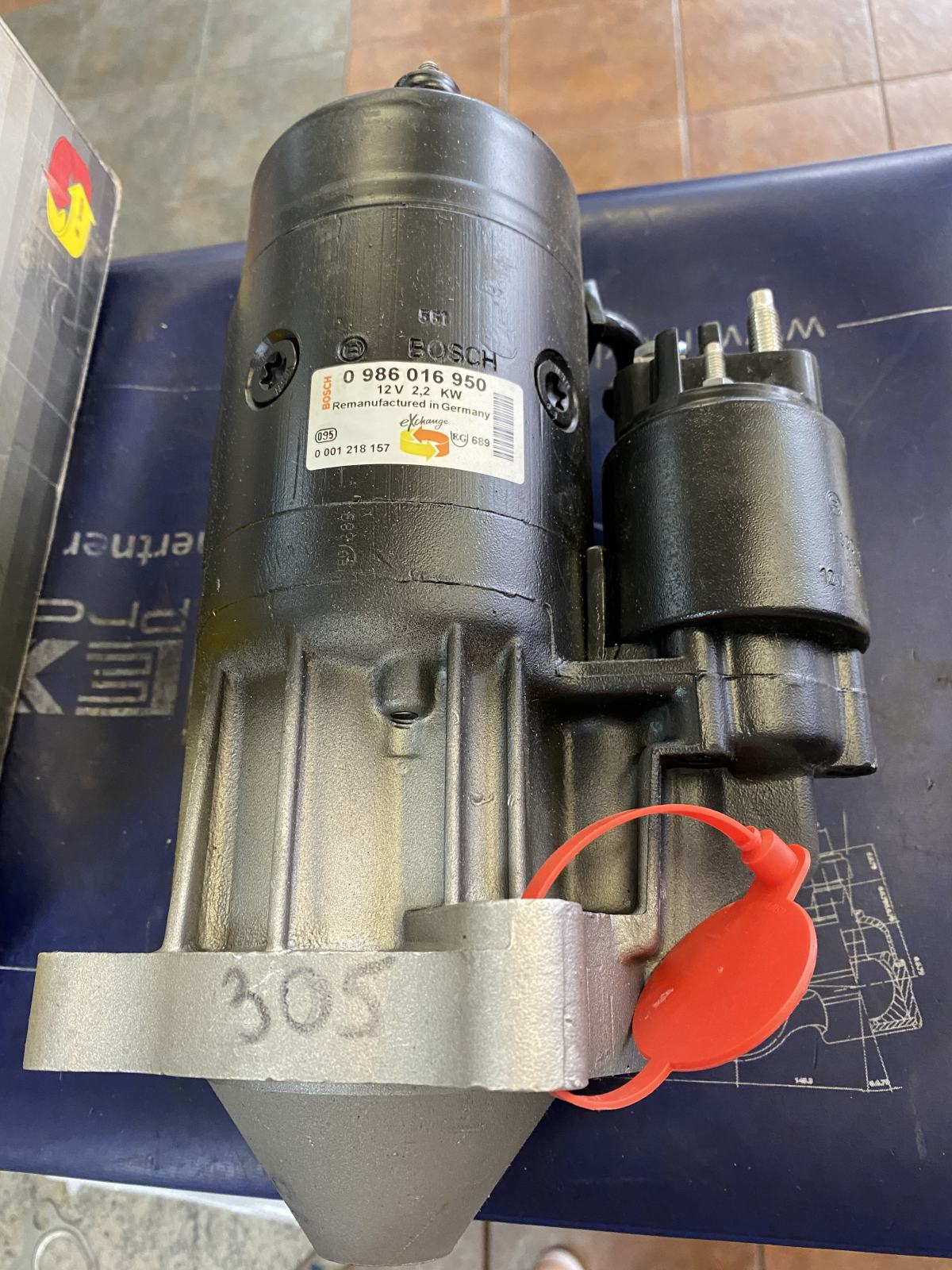 Anlaser Citroen, Peugeot 0986016950