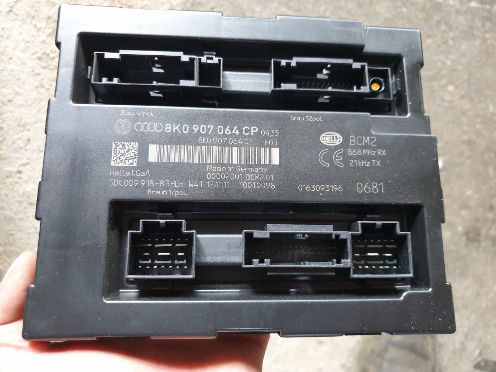 Audi A4 A5 2008 - 2015 - BCM2 MODUL 8K0 907 064 CP