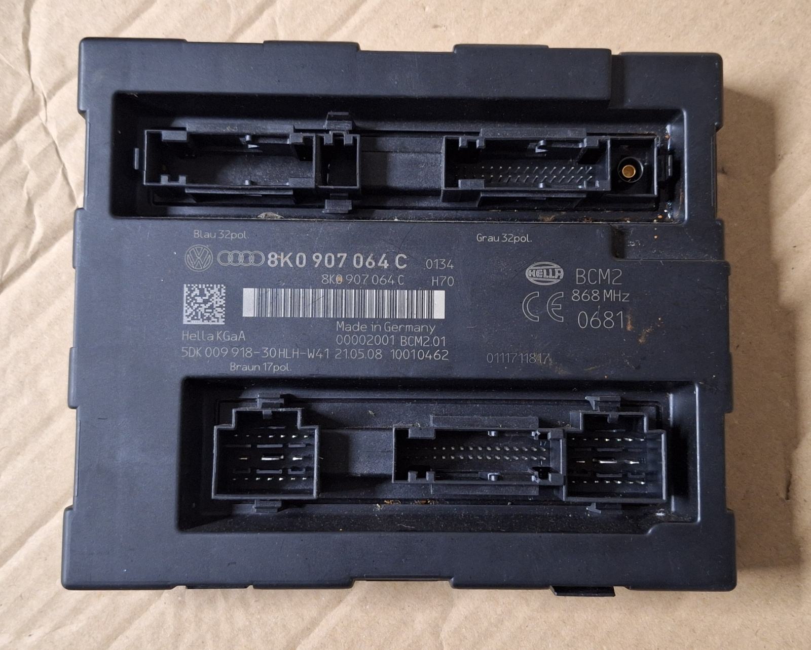Audi A4 A5 B8 BCM centrala computer BCM2 8K0907064C