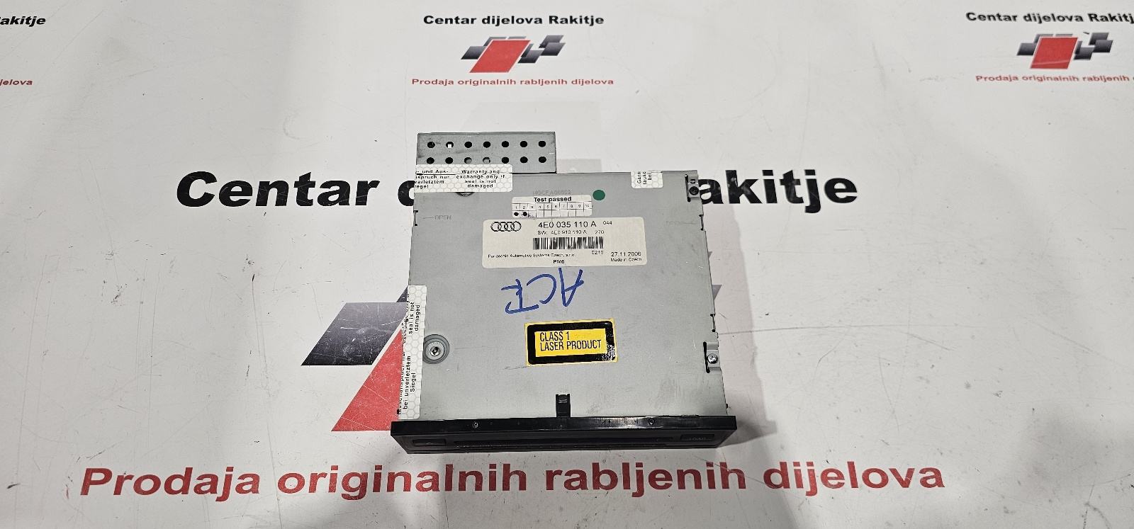 Audi dijelovi čitač cd changer 4e0035110
