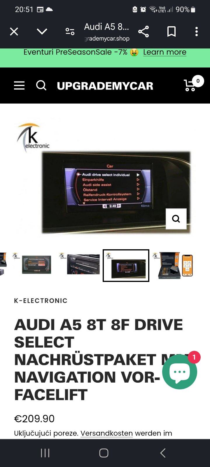 Audi drive select