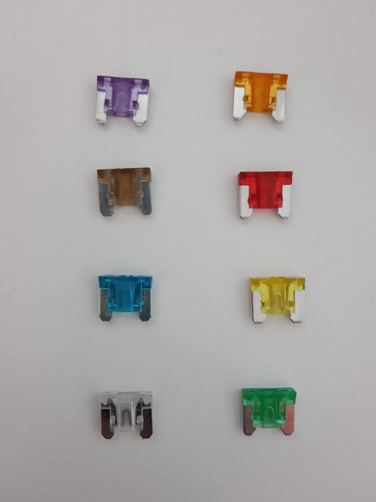 Auto osigurači mini micro niskoprofilni 10 komada set