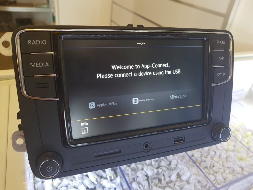 VW radio RCD330 RCD340 ANDROID AUTO, APPLE iPHONE, Golf, Passat, Polo
