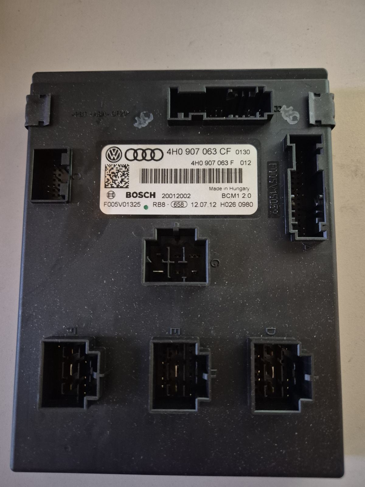 BCM MODUL AUDI A6/A7 4H0907063CF