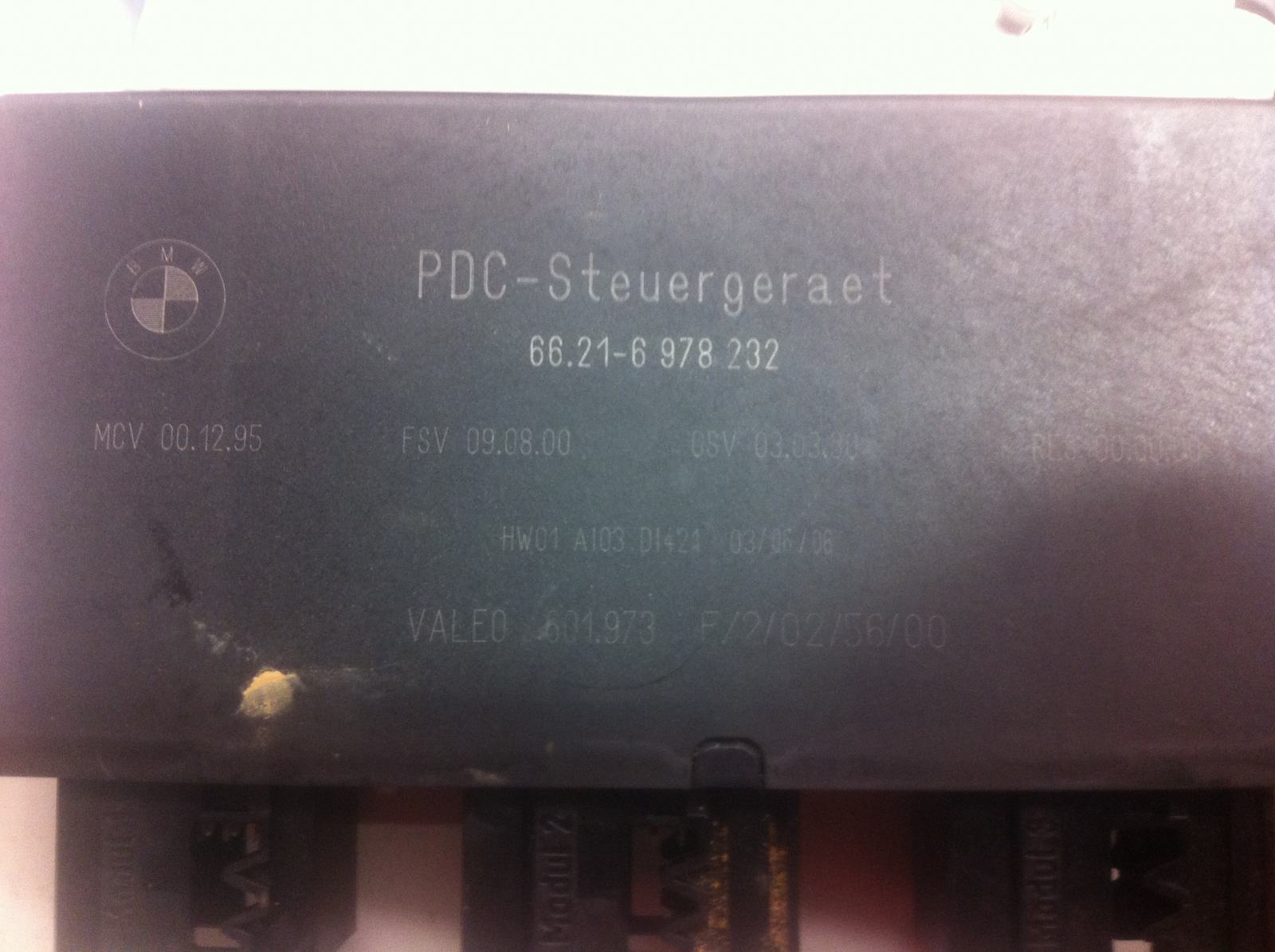 BMW E60 E61 PDC modul