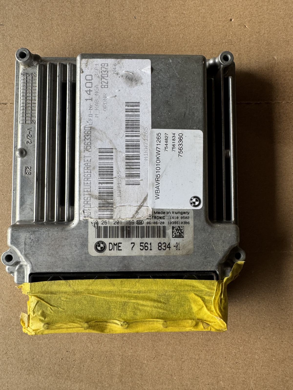 Bmw E90 E91 318i N46 Ecu Kompjuter Motora