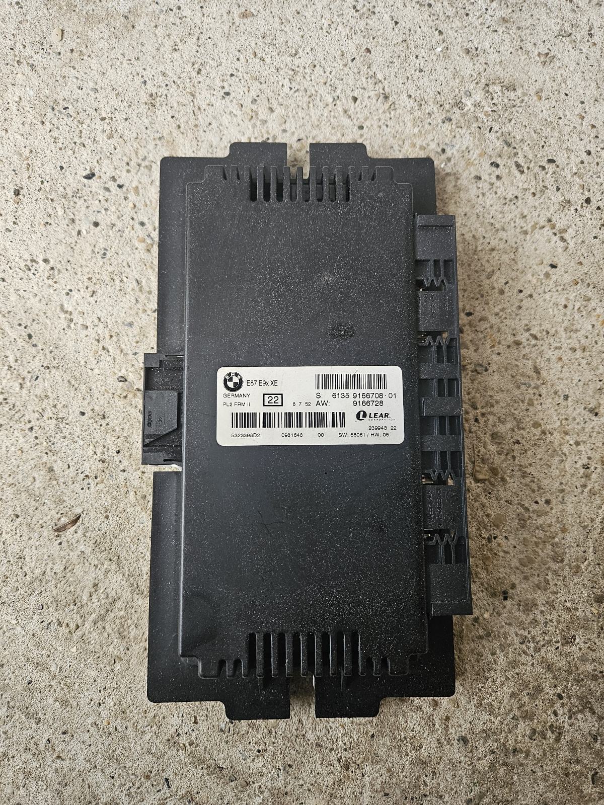 BMW E90 E91 E87 FRM II MODUL 9166708, 9166728