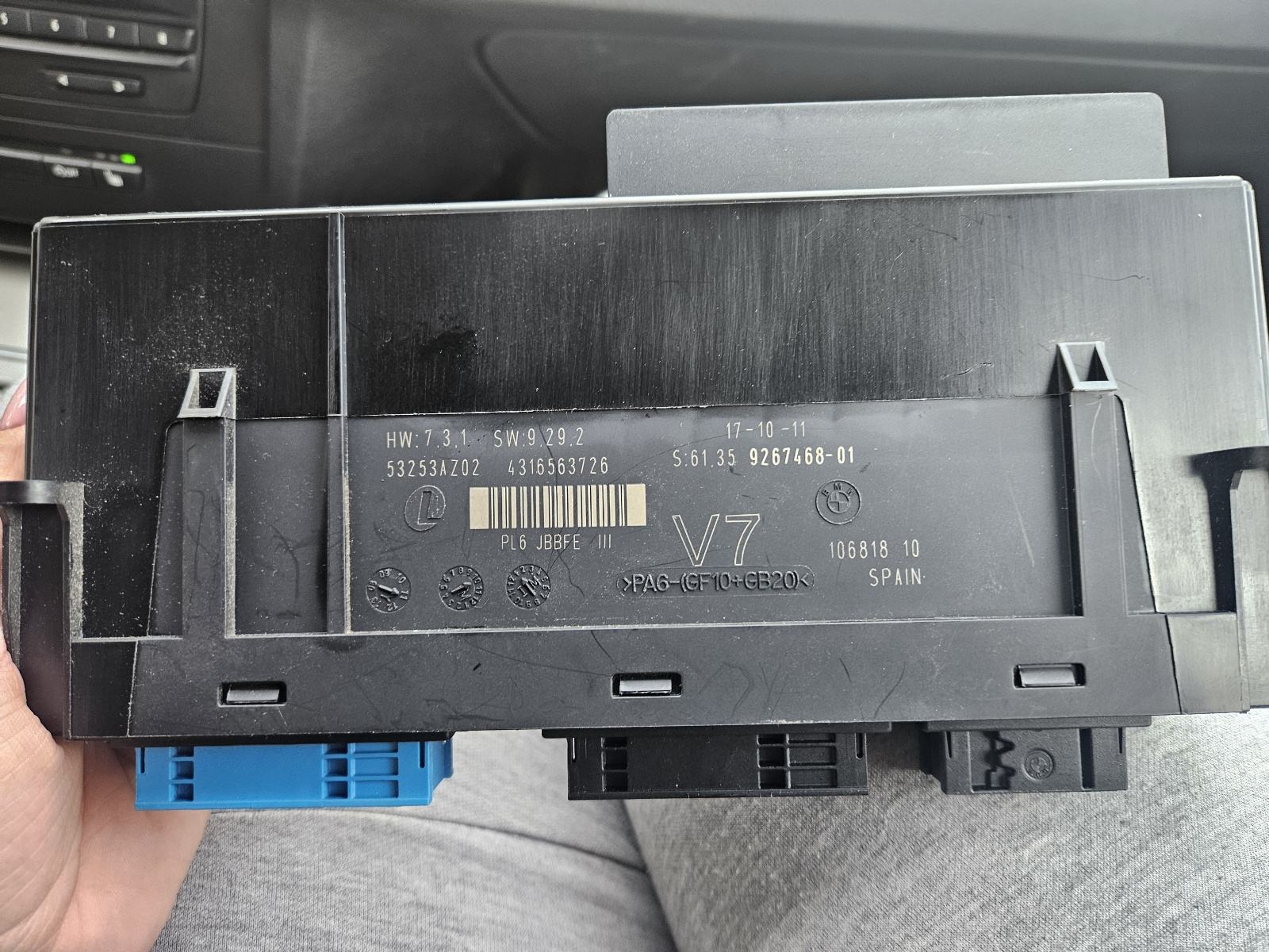 BMW F10 F11 CCM MODUL 9267468